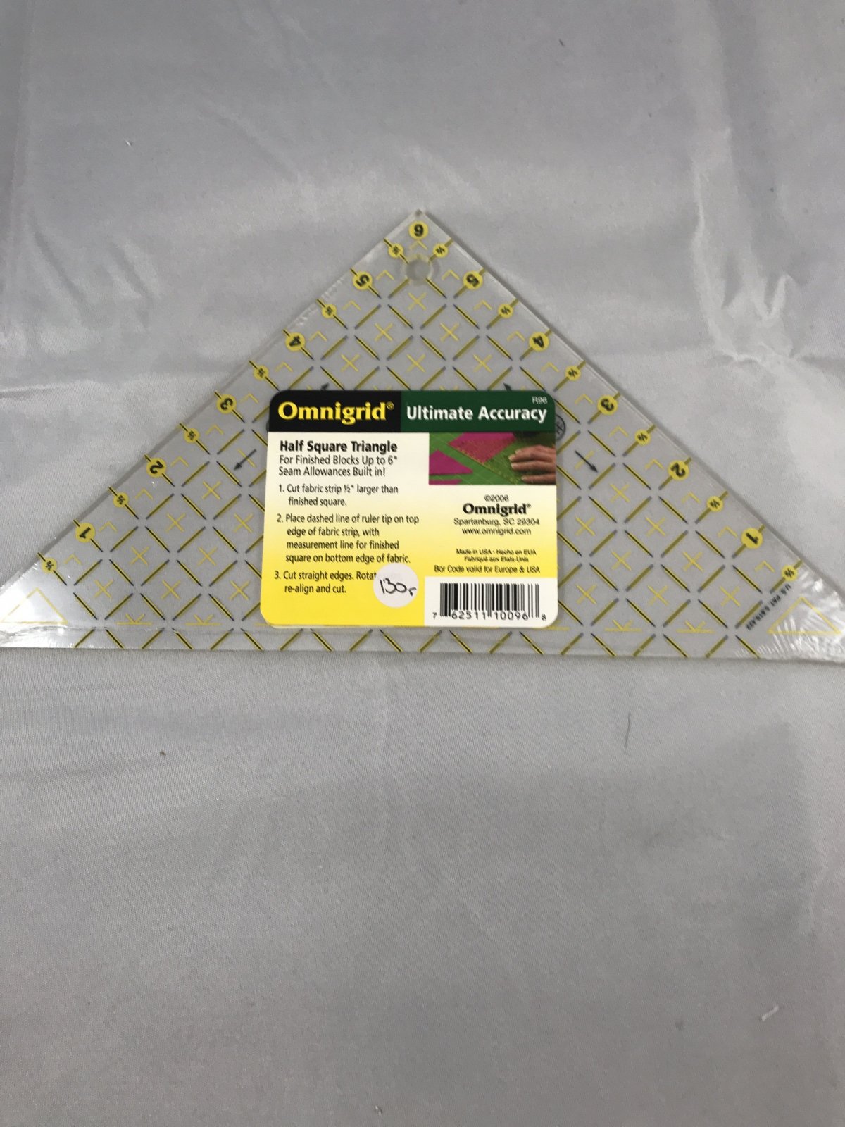 Half square triangle 1-6 inch - Omnigrid - Linealer/skabeloner - Tante ...